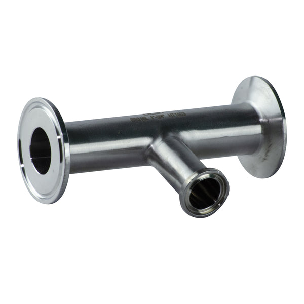 TEE REDUCIDA CLAMP T-316L – DLaT Inoxidables